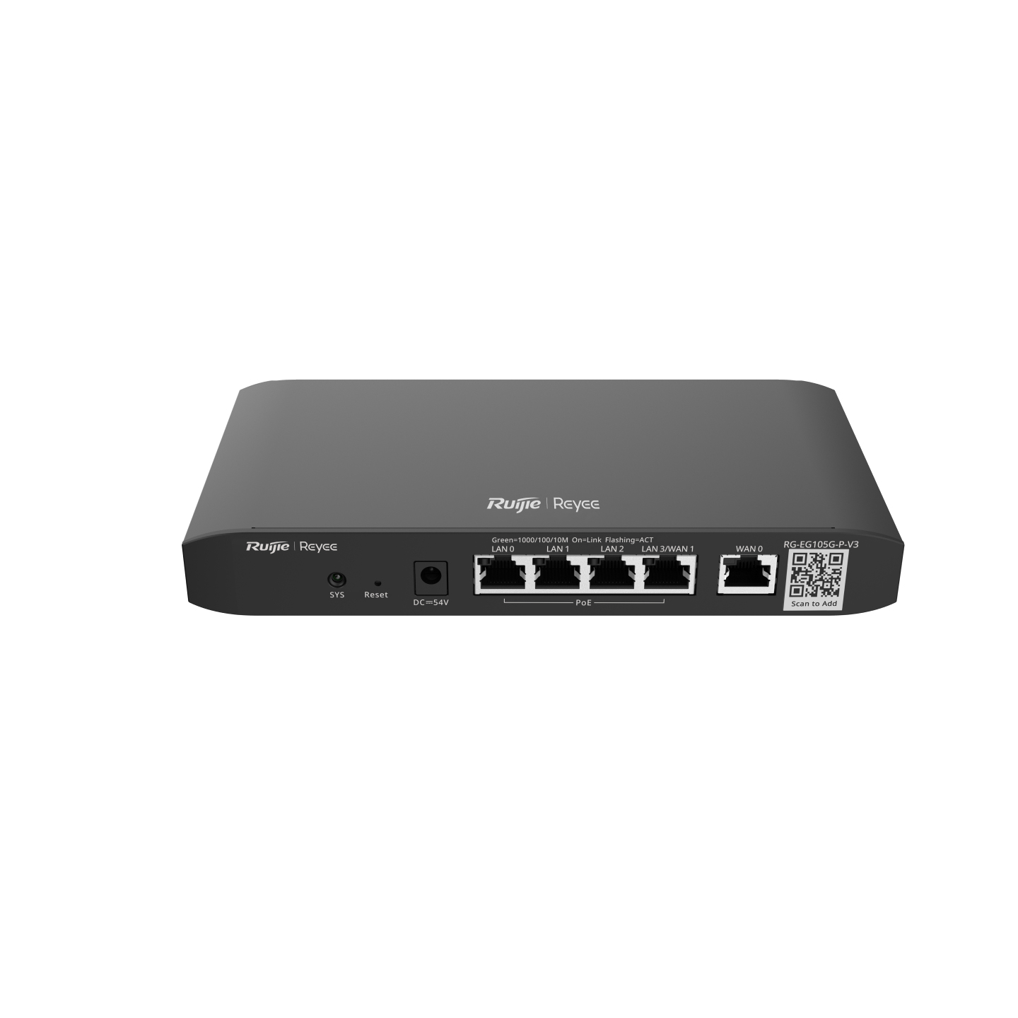 Smart switch - Ruijie - RG-EG105G-P-V3 - Elmat Spa